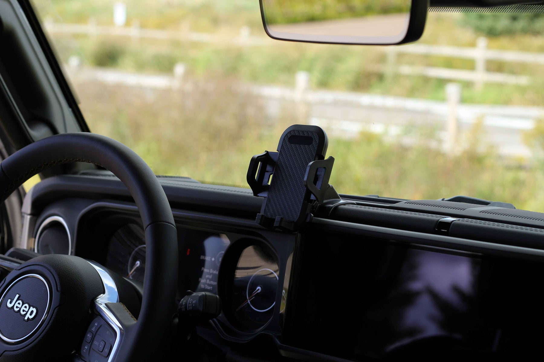 Jeep Phone Mount/Holder for JL/JLU 2018-2025